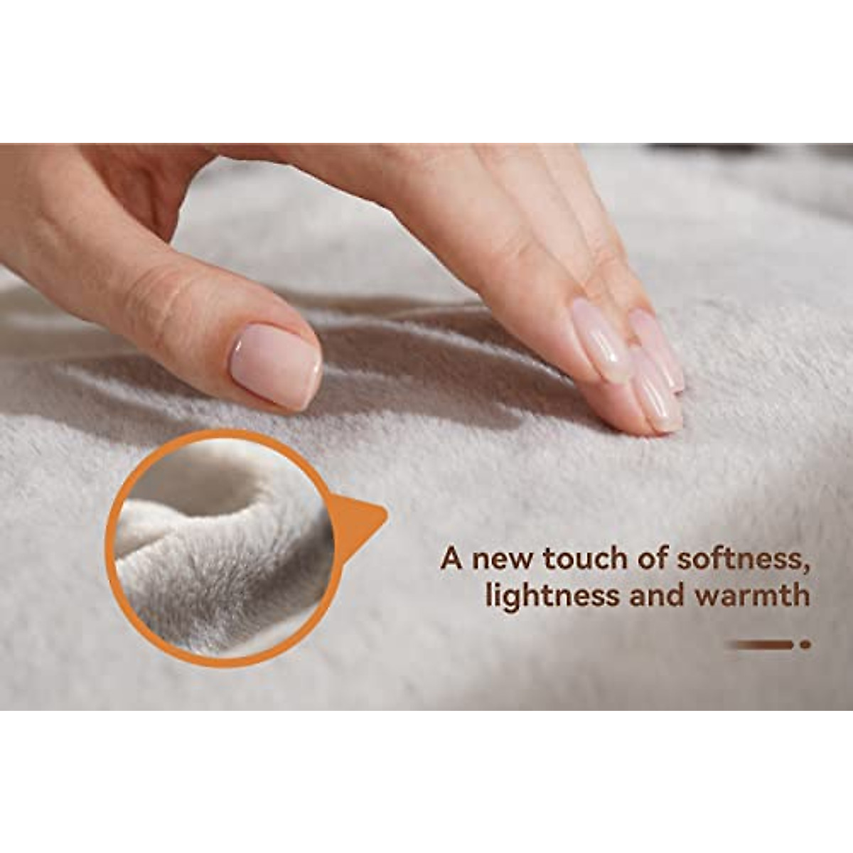 USB Heated Blanket with 18W Power Bank,Heated Shawl,Portable Electric Blanket Plush Flannel with 3 Heating Levels,Wearable Heated Throw Blanket for Home&Outdoor,Heating Pad for Neck and Shoulder