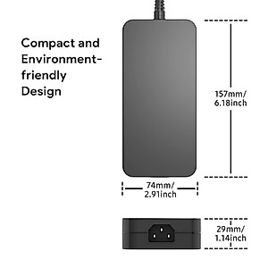 KFD 20V 9A 180W AC Power Adapter for Asus TUF Gaming A15 A17 F15 F17 Series Asus ROG Zephyrus G GA502DU GA502D GA502 GA502IU GA401 GA401I GA401II GA401IV GA401IU GA401II-HE177R G15 G14 Gaming Laptop