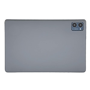 Honio 10.1 Inch Tablet, FM Radio Dual Speakers Octacore HD Tablet US Plug 100‑240V 8GB RAM 128GB ROM for Learning (Grey)