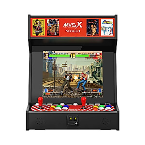 UNICO MVSX Home Arcade, Preloaded 50 SNK Licenced Retro Games, Support Two Players to Play Games Concurrently, Including The King of Fighters/Metal Slug and More