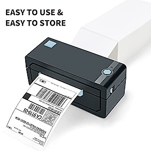 L LIKED 4x6 Direct Thermal Labels, 500pcs Perforated Fanfold, Compatible Zebra & Rollo Printers