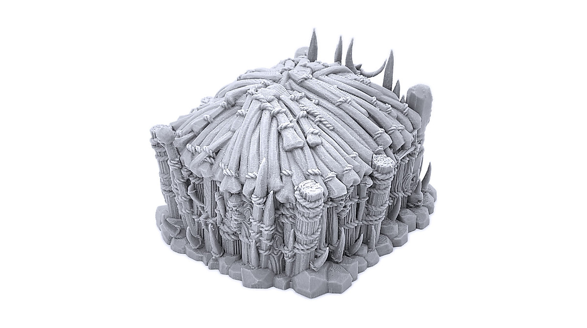 Shaman's Hut: Detailed 3D Printed RPG & Wargame Terrain