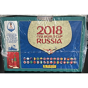 Russia 2018 World Cup Sticker Box International Version 104 Packets