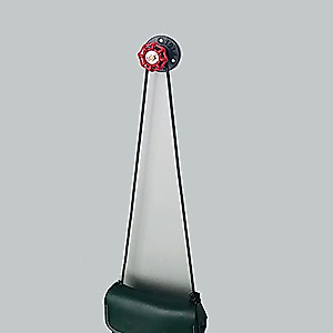 Retro Creative Metal Hand Wheel Hooks Wall Mounted Hardware Robe/Hat/Coat Hangers Door Knobs