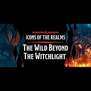 WizKids D&D Idols of The Realms: The Wild Beyond The Witchlight : 2D Set 1 -16pc Dungeons & Dragons 2D Acrylic Miniatures - RPG