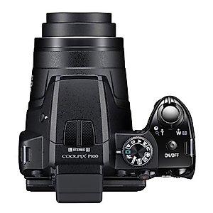 Nikon Coolpix P100 10 MP Digital Camera with 26x Optical Vibration Reduction (VR) Zoom and 3-Inch LCD (Black) (OLD MODEL)