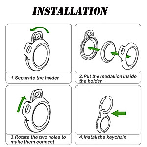 Keychain For Princess Cruise Medallion Holder Accessory Men Women,Princess Medallion Holder Accessories (2 pack)