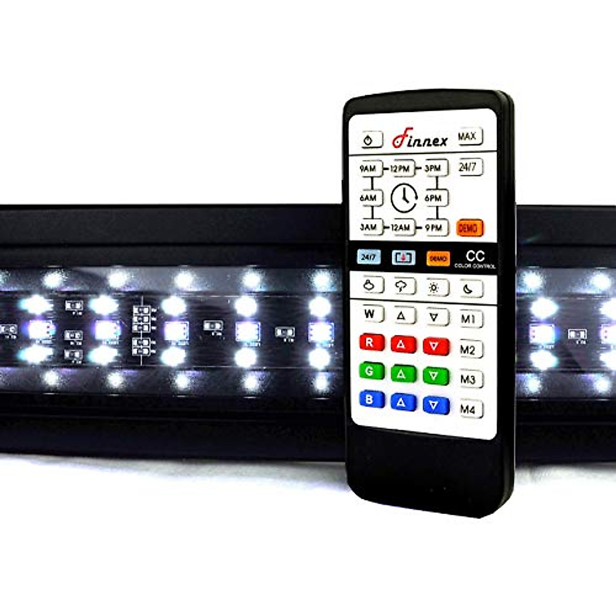 Finnex Planted+ 24/7 LED KLC Aquarium LED Light, Controllable Full Spectrum Fish Tank Light, 24 Inch
