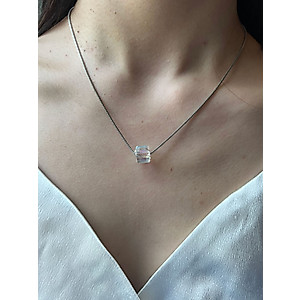 Txibikn 4 Pieces Fashion Colorful Starlight Crystal Rhinstone Pendant Necklace Earring Bracelet Jewelry Set for Women Lady Wedding Birthday Party