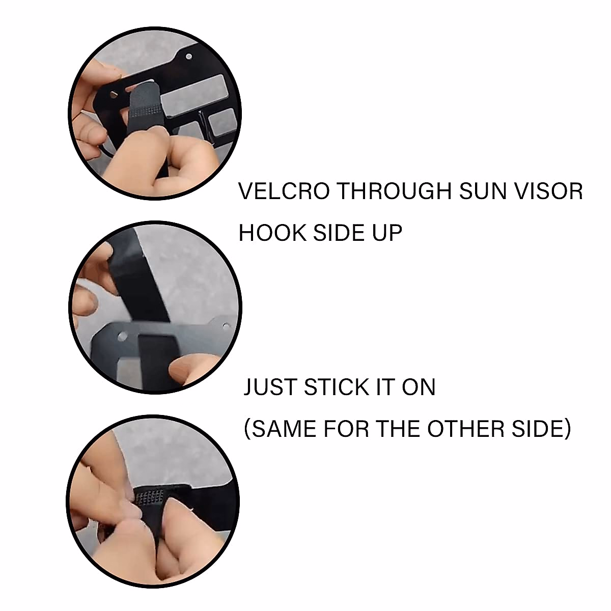 AICEL Rigid MOLLE Panel for Car Sun Visor, Auto Headrest and Seat Back Organizer, Tactical Gear Holder for EDC Pouch Rack Tool Holster, Backpack Insert Storage Rack for Small Items, Cards, Pens