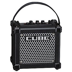 Roland MICRO CUBE GX Portable 3-Watt Guitar Amplifier, Black
