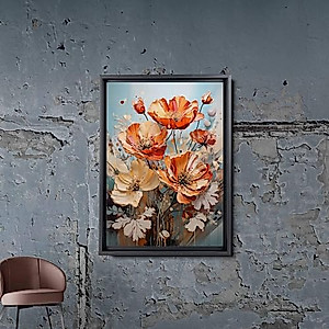 Samsung Frame TV Art, Abstract Flowers print, Floral print, Spring Flowers print, print print, Flower Art for Frame TV, Canvas Prints, Art Print