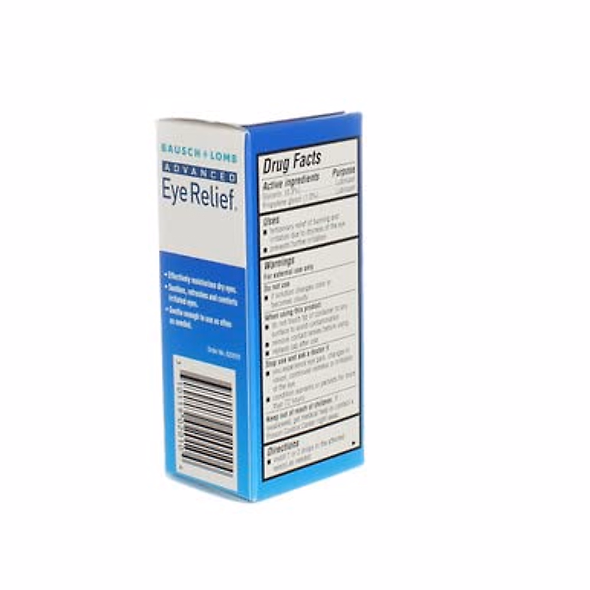 Bausch & Lomb Advanced Eye Relief Dry Eye Lubricant Eye Drops 1 Count ,(packaging may vary)