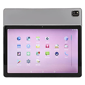 10 Inch Portable Tablet 100-240V 6G RAM 256G ROM for Home Travel Tablet (US Plug)
