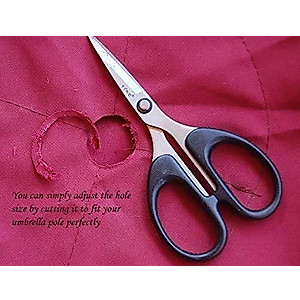 BELLRINO DECOR 7.5 ft 6 Ribs Replacement" STRONG & THICK" Patio Umbrella Canopy Cover (Canopy Only) (LIGHT COFFEE 75)