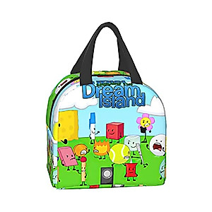 Battle For Bfdi Lunch Box Insulation Bags Suitable For Packed Lunches For Teenager