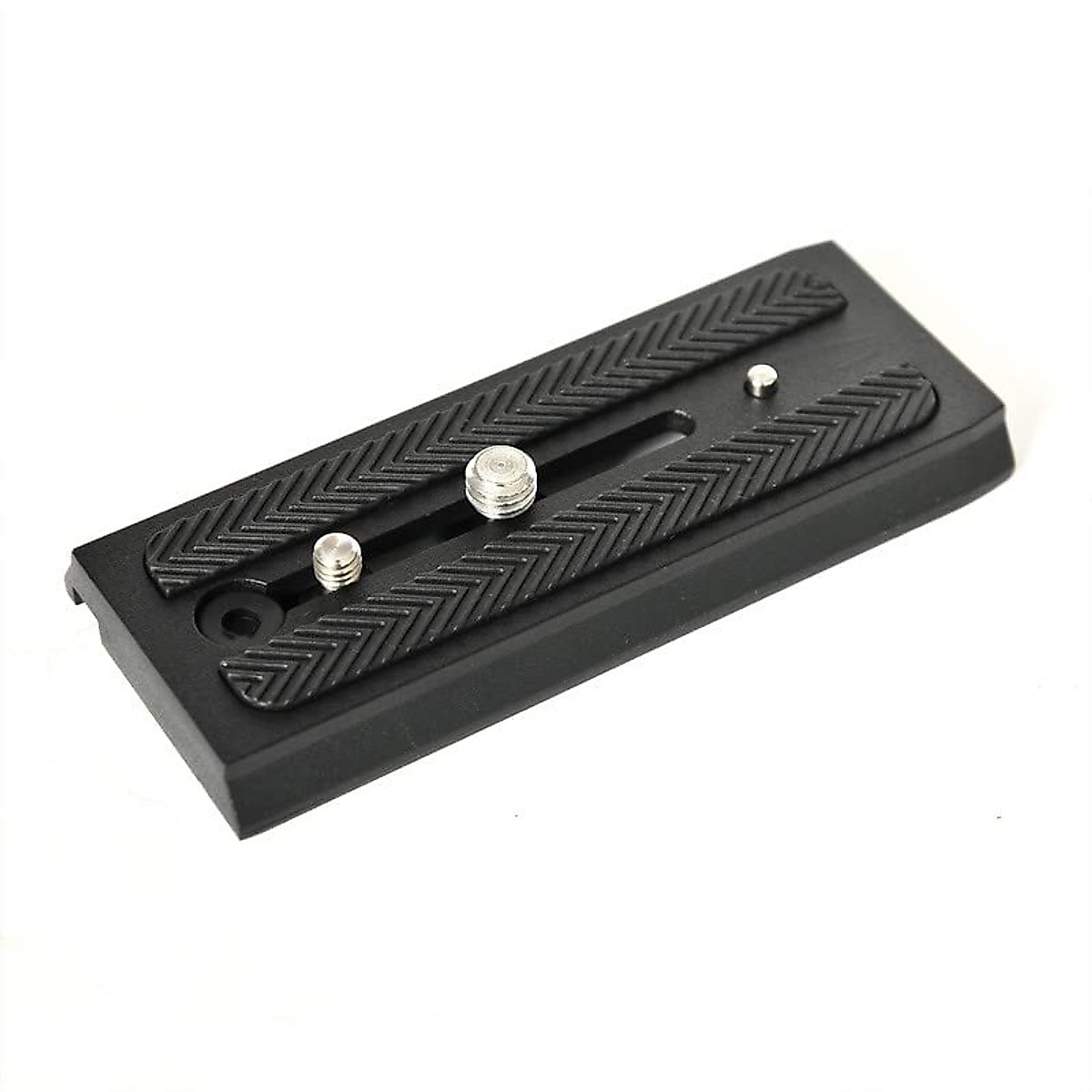 TOSICAM 2pcs Quick Release Plate Tripod Mounting Plate for Camera Mount with 1/4 3/8 inch Screws Manfrotto MVH500AH 501HDV 502A 503HDV 504 701HDV MH055M0-Q5 Innorel f60 Miliboo MYT802 RC5