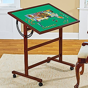 Collections Etc Adjustable Portable Jigsaw Puzzle Tilting Table