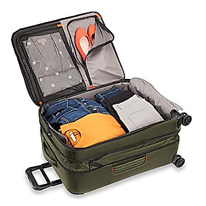 Briggs & Riley ZDX Luggage, Hunter, Checked-Medium 26-Inch