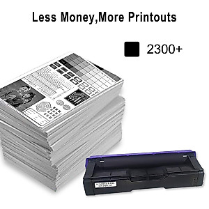 Compatible Toner Cartridge SP C250 C261 Black High Capacity 2300 Pages GREENPRINT for RICOH Aficio SP C250DN C250SF C261SFN C261SFNw C261DNw Laser Printers