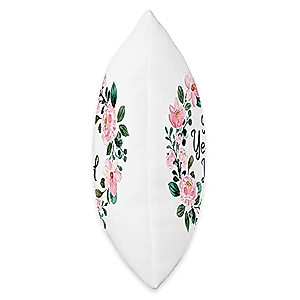 Mom Grandma 94th Birthday Gift Apparel Loved Men Women 94 Years Old Floral 94th Birthday Throw Pillow, 16x16, Multicolor