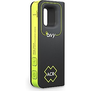ACR Bivy Stick Satellite Communicator - Two-Way Global SMS, GPS Tracker for Hiking Safety, Off-Grid Communication, SOS Emergency Beacon, Satellite Messenger & Location Sharing - iOS/Android App