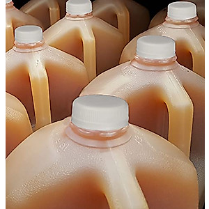 Empty Gallon Milk Jugs With Caps For Milk, Water, Juce, Tea With Caps For Reusing, Storage, 6 Empty Gallons With Caps Plus Six Additional Caps