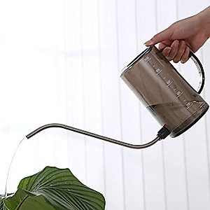 Cabilock Watering Can Flower Watering Pot Watering Jug Plant Watering Tool Plant Potted Kettle Plastic Water Pitcher Watering Pot with Long Spout Steel Pipe Stainless Steel Watering Bottle