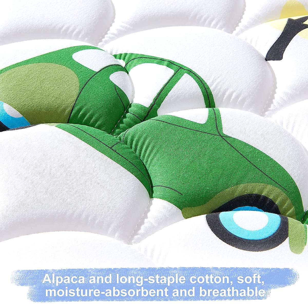 Tiankehan Premium Foam Baby Crib Mattress & Toddler Mattress–Breathable- 52" x 27.6" x 5", Non-Toxic-Fafety-7 Year Warranty, Medium Firm Toddler Mattress Fits Standard Full-Size Crib and Toddler Beds