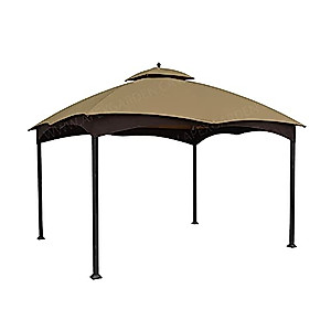 APEX GARDEN Replacement Canopy Top for Lowe's Allen Roth 10X12 Gazebo #GF-12S004B-1