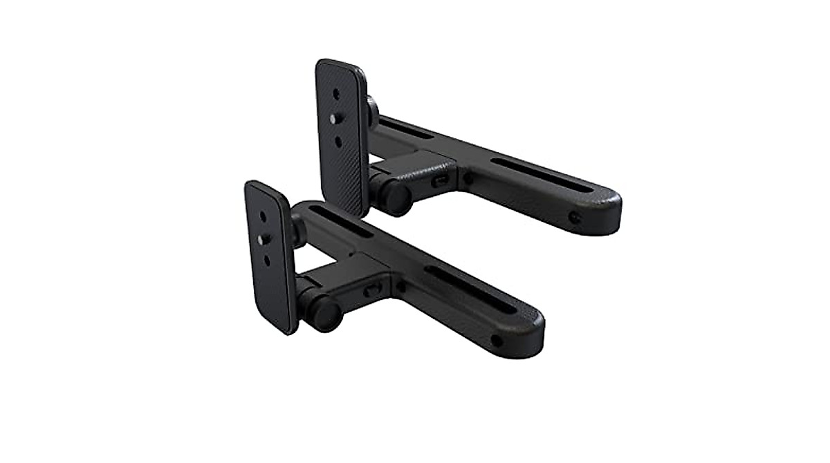 Car Headrest Mount for Dual Screen DVD Players - Adjustable & Stable