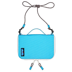 KAVU Jet City Bifold Wallet Crossbody Travel Organizer-Splash