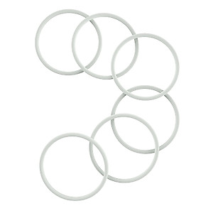 Paruu Wearable Breast Pump Silicone Rings 6pcs Compatible with Paruu X2 Wearable Breastpump, Made by Paruu, Breast Pump Silicone Rings Accessories, Paruu Pump X2 Parts Replacement