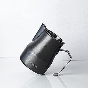 Easyworkz Espresso Steaming Pitcher Stainless Steel 12 oz Coffee Frothing Picther Milk Jug Cappuccino Latte Art Cup