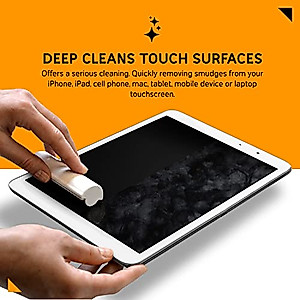 iRoller Premium Screen Cleaner, Reusable Liquid-Less, Non-Chemical Phone Cleaning Roller for iPhone, iPad, Laptop, MacBook, Computer Monitors, TV & Smartphones - No Wipes, Cloth or Spray Required