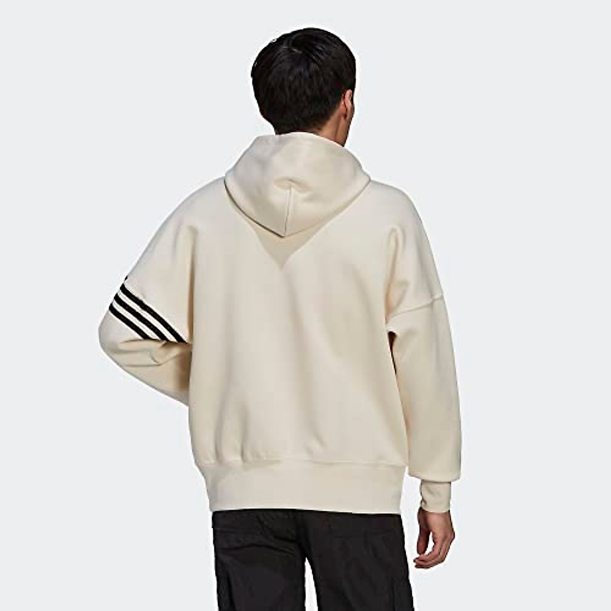 adidas Originals Men's Adicolor Neuclassics Hoodie, Wonder White, Small