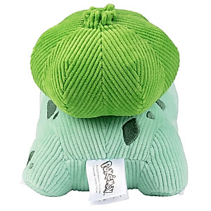 Pokémon 8" Bulbasaur Corduroy Fabric Plush - Limited Edition - Officially Licensed - Authentic Soft Stuffed Animal Toy Figure - Valentine's Day & Easter Basket Stuffer Gift for Kids, Boys, Girls - 2+