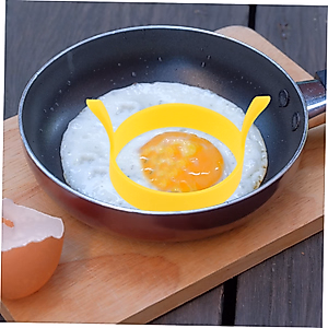 8Pcs silicone pancake ring kitchen ring molds for cooking egg frying molds round fried egg rings tuile molds silicone reusable omelette rings fried eggs non stick