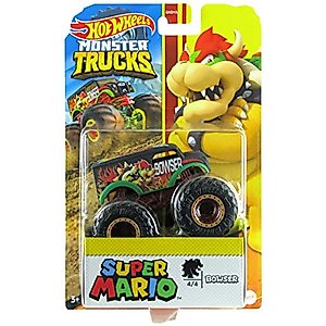 Hot Wheels Monster Trucks Super Mario Series Bowser