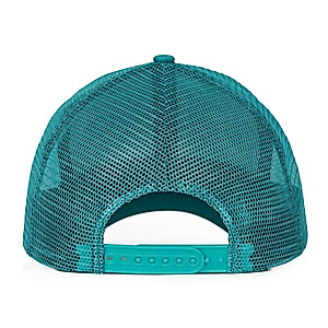 Waykingo Miami Hats for Men Womens Apparel Embroidered Adjustable Baseball Cap Trucker Hat Sky Blue