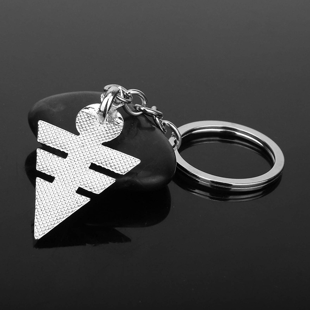 Yu-Gi-Oh Keychain, Key Ring, Pendant auto Parts(Color:Silver)