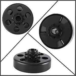 BATONECO Centrifugal Clutch 3/4" Bore 10 Tooth with #40/41 420 Chain Fits for predator 212CC 2-6.5 HP Small Engine, Commonly used on Go Karts Mini Bike and Fun Kart Lawnmower