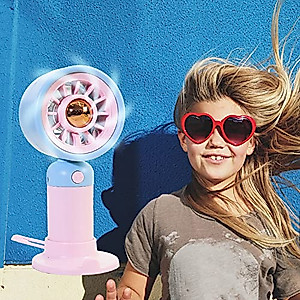 Guolarizi Hesroicy Fan 5 USB Charging Design Strong Power Low Noise Grille Compact Size Electric Fan Home Vintage Fans Metal