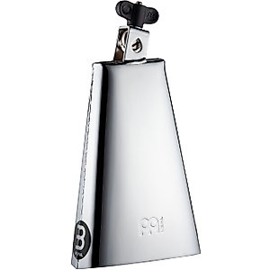 Meinl Percussion STB80S-CH 8-Inch Small Mouth Steel Cowbell, Chrome Finish