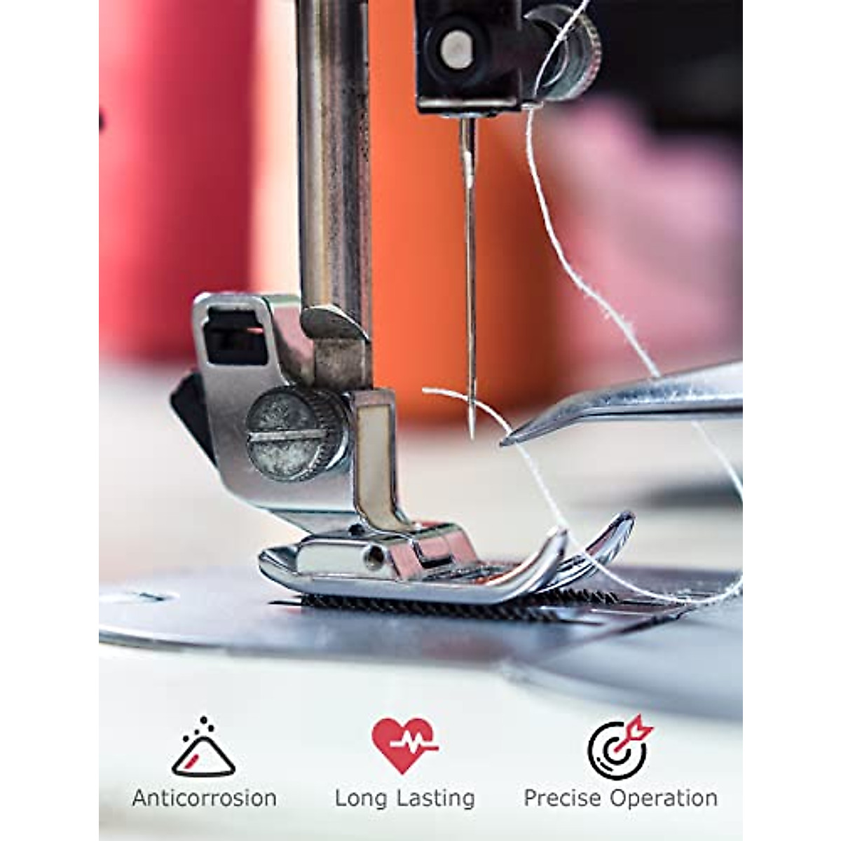 Sewing Machine Cleaning Kit, Mellbree 8pcs Repair Machine Sewing Tools Includes Tweezer Double Headed Lint Brush Different Size Screwdrivers and Seam Rippers to Boost Machine Sewing Performance