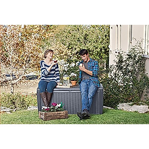 Keter Garden Storage Box Sumatra 511 L, Graphite