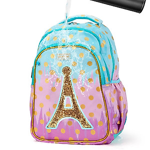 SARHLIO Toddler Backpack Cute Light Weight Durable 600 Denier Polyester Water Resistant School Bag for Preschool Kindergarten 3-6 Years Old Astronaut (TB13B1)