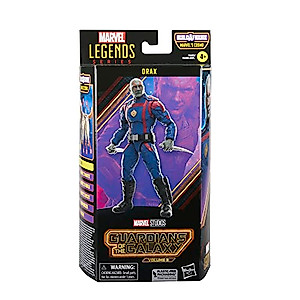 Marvel Legends Series Drax, Guardians of The Galaxy Vol. 3 6-Inch Collectible Action Figures, Toys for Ages 4 and Up