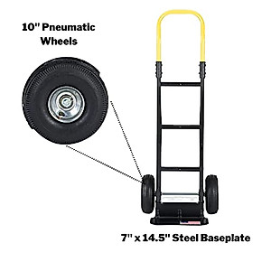 Harper Trucks PGLYSK19BLK Nylon Hand Truck