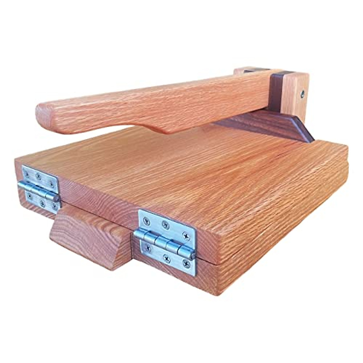 Central Coast Woodworks Hardwood Tortilla Press - Red Oak - 11.5 inch